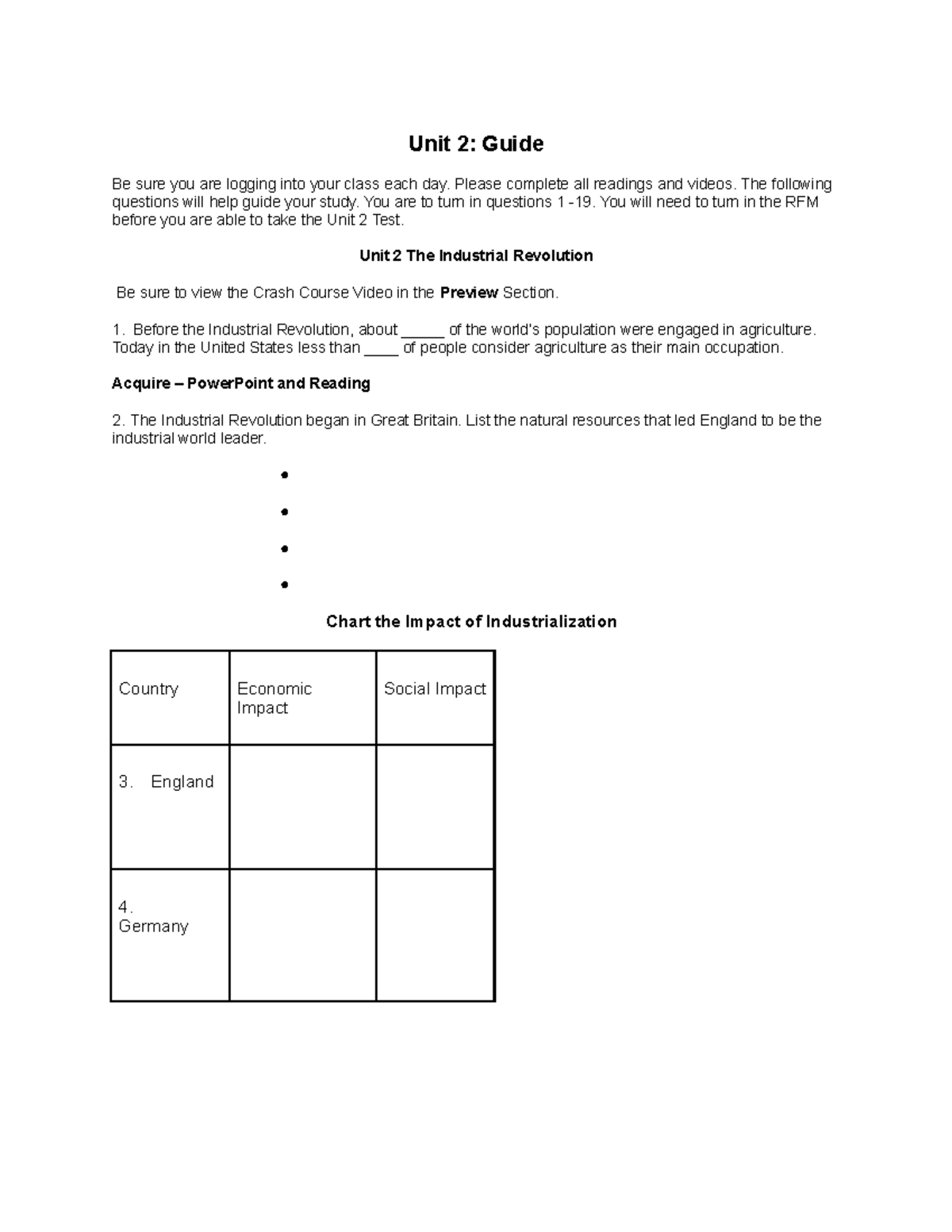 Unit two guide 2021 - Unit 2: Guide Be sure you are logging into your ...