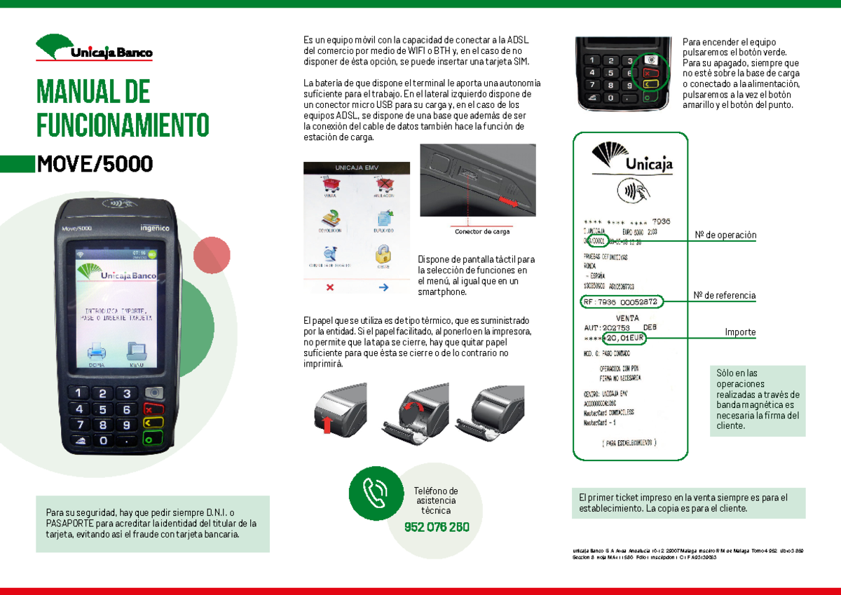 Manual tpv ingenico move 5000 - Sociedad, ciencia y tecnologia - Studocu