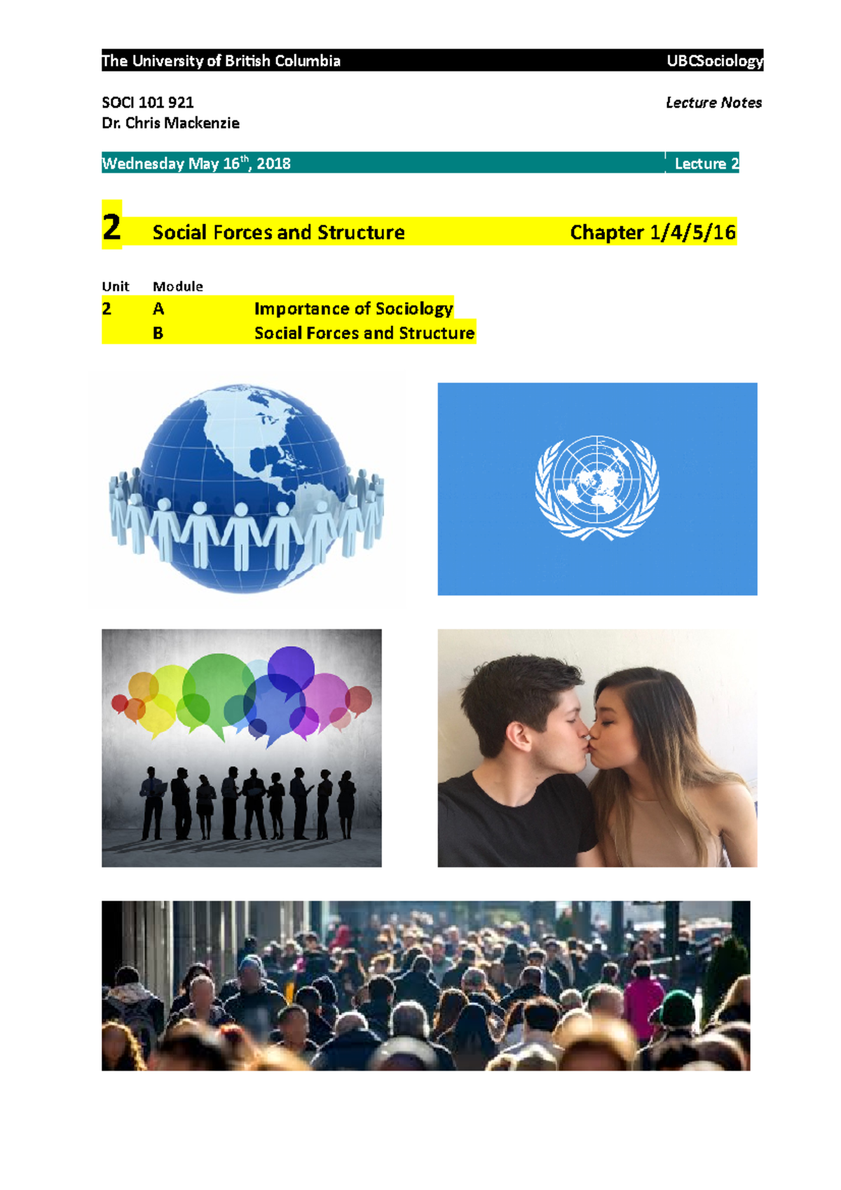 2 Social Forces and Structure - The University of British Columbia ...