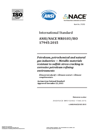 Standard-nace-tm0177 - Standard Test Method Laboratory Testing of ...