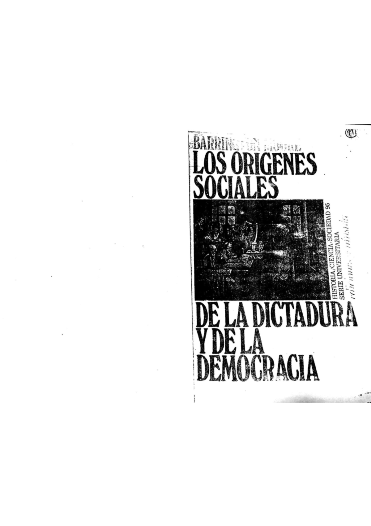 Barrington Moore Cap 1 - Ciencias Politicas - Studocu