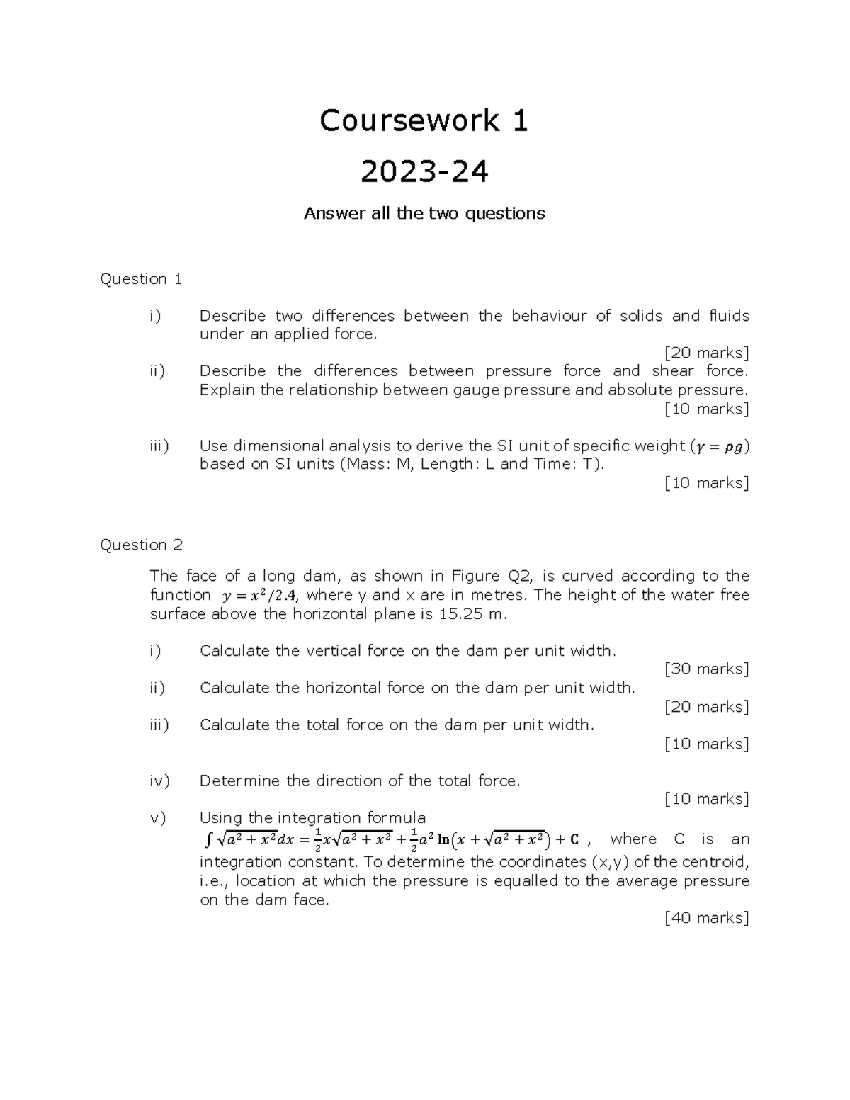 Coursework 1 - nnnnnnnnnnnnnnnnnnnnnnnnnnnnn0 - Coursework 1 2023 - 24 ...