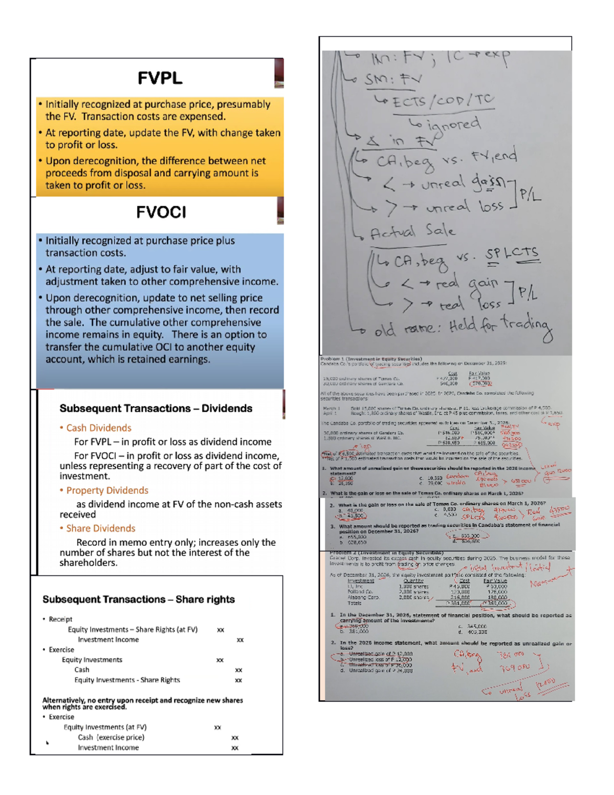 Equity securities - Dividends income only under IFRS 9 If there is a ...