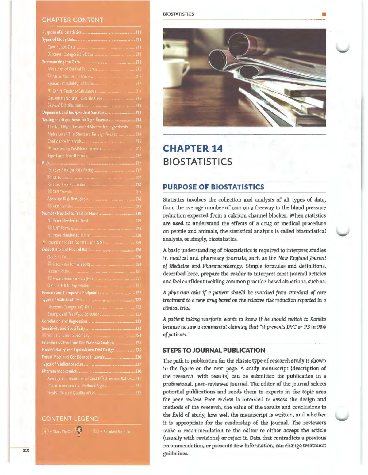Biostatistics Chapter - 210 - Studocu