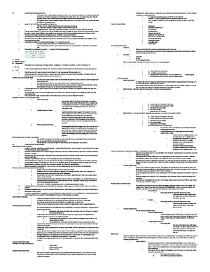 FIN 301 Cheat Sheet Exam 1 - 1 Finance and The Firm What is Finance? Finance can be defined as ...