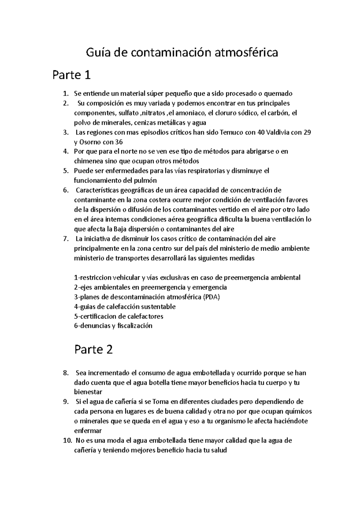 Guia de el medio ambiente - Guía de contaminación atmosférica Parte 1 ...