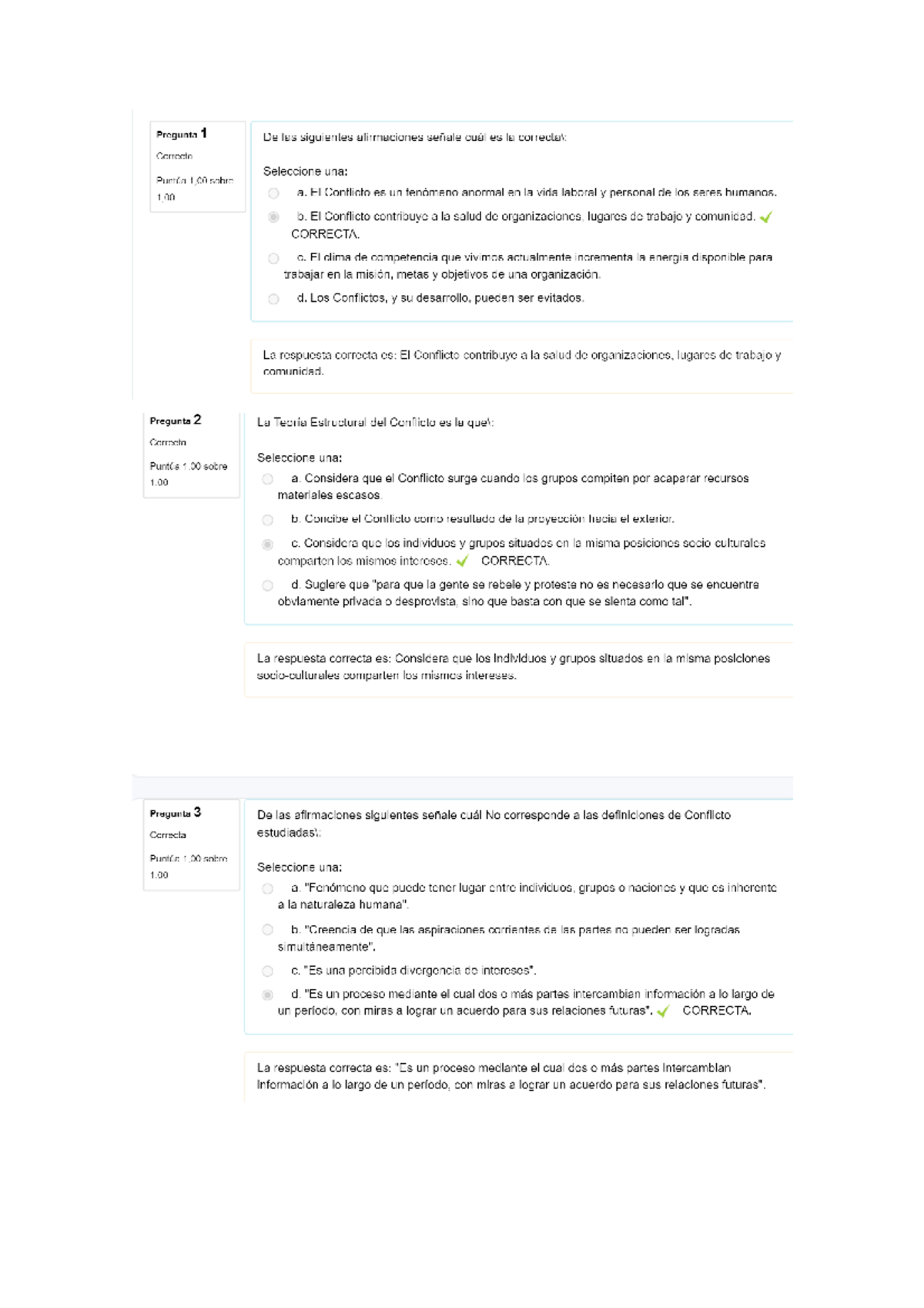 Examene Asignatura DD040 - Tecnicas de resolucion de conflictos y ...