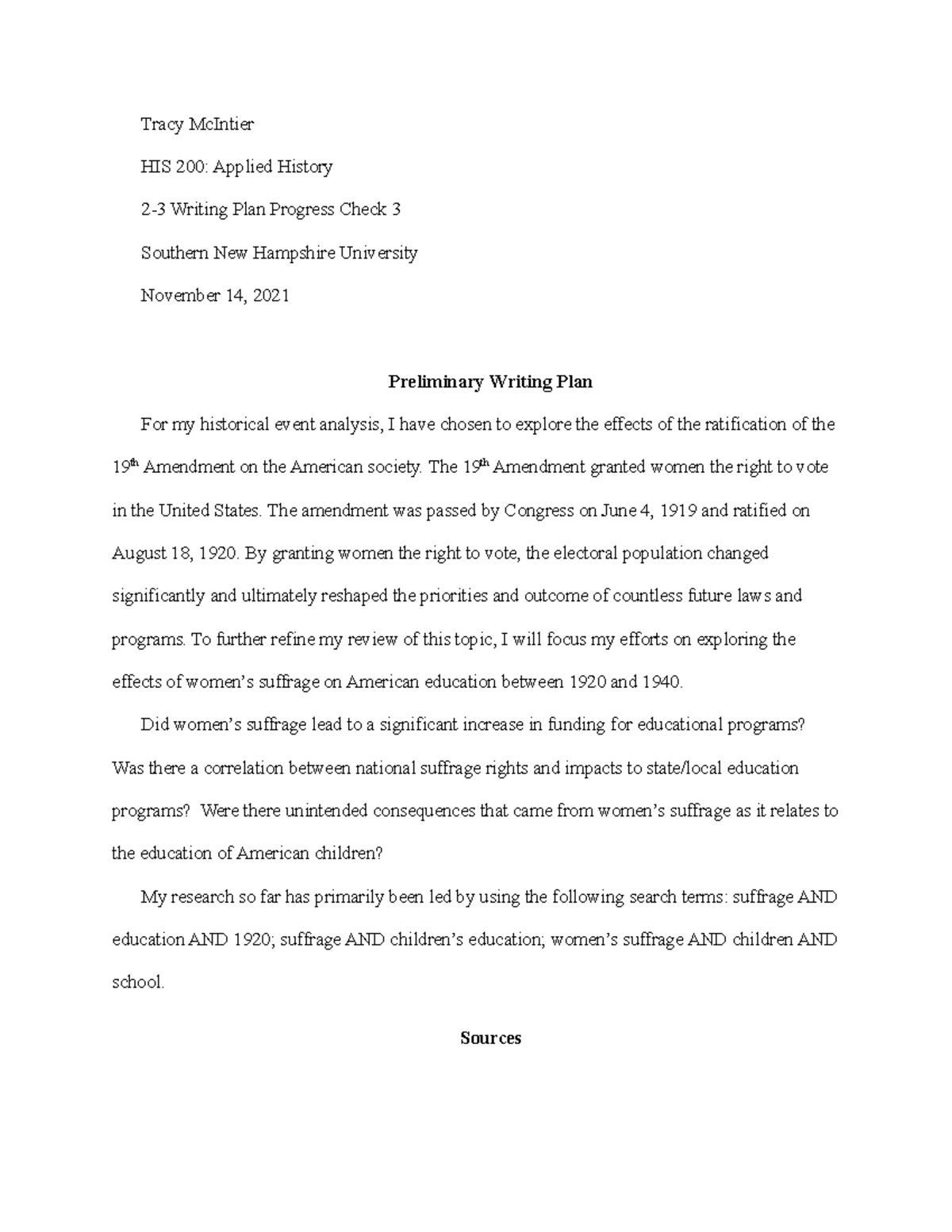 Thesis Writing In Progress