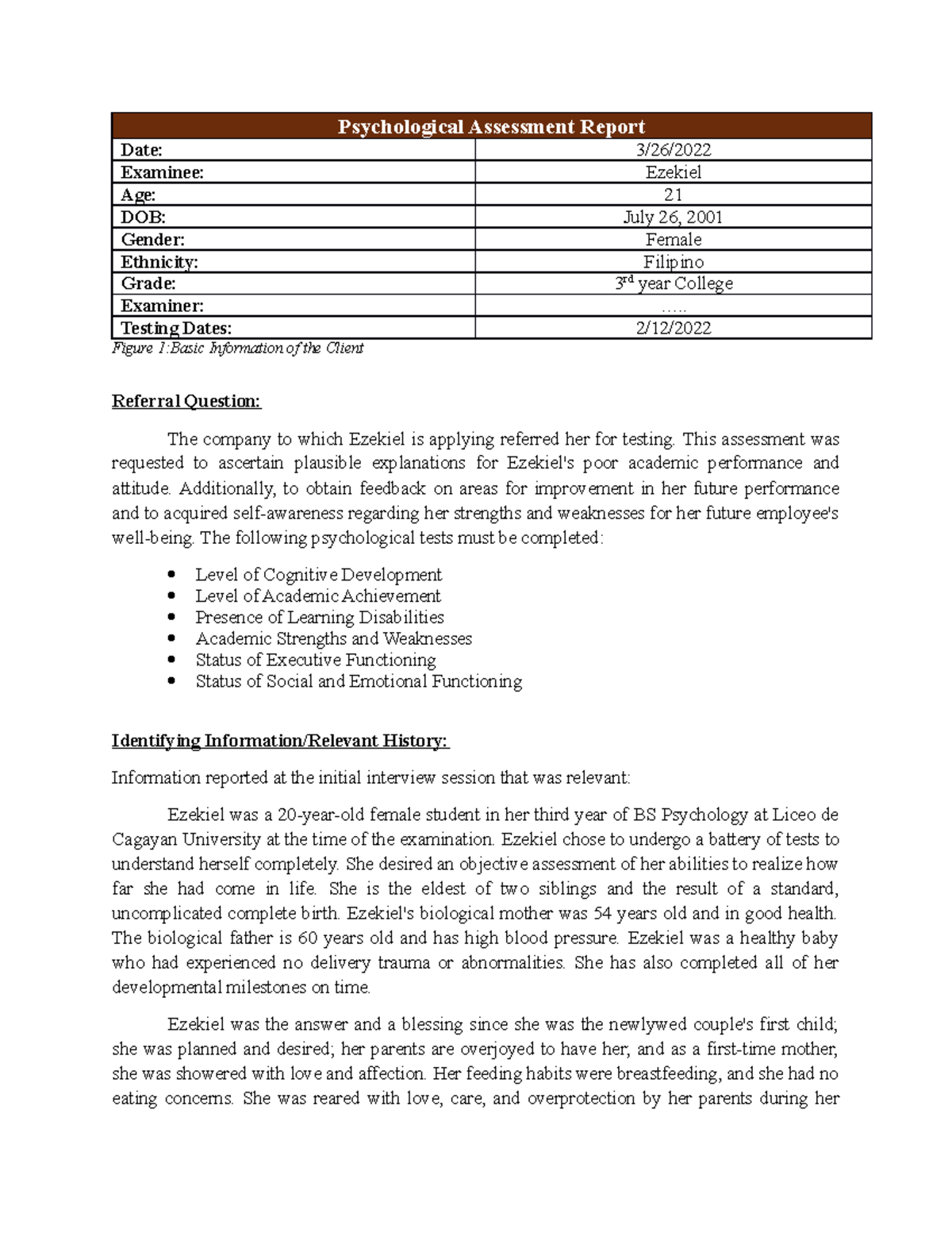 OLSAT & Culture Fair Test Interpretation- Psychological Testing 2 ...