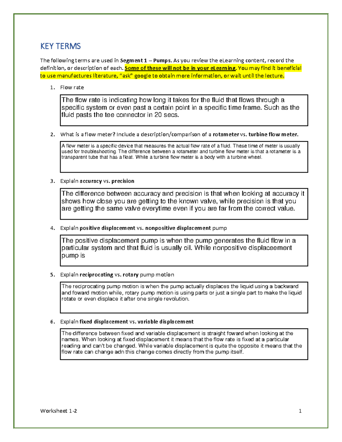 A03 Worksheet-Final - This has the answers. - KEY TERMS The following ...