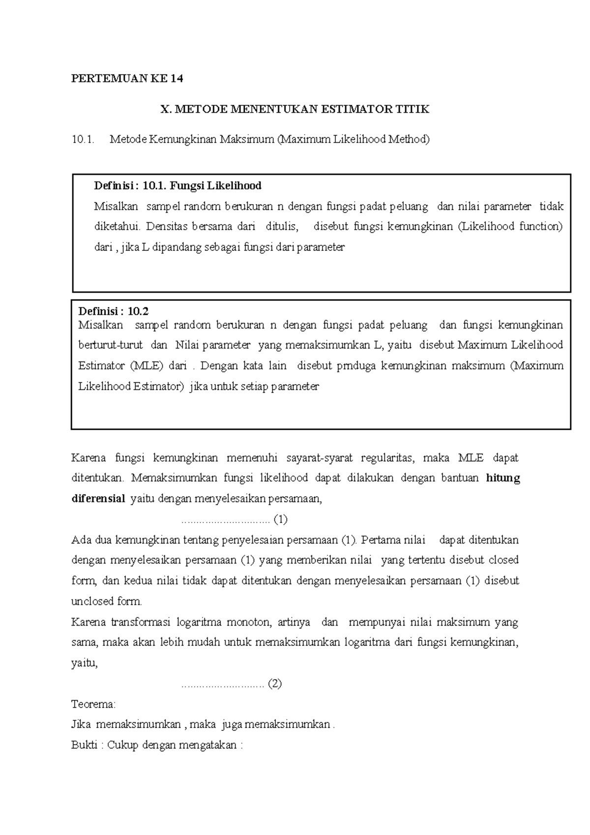 Pertemuan 14 - Pada materi ini membahas macam-macam metode, contoh ...