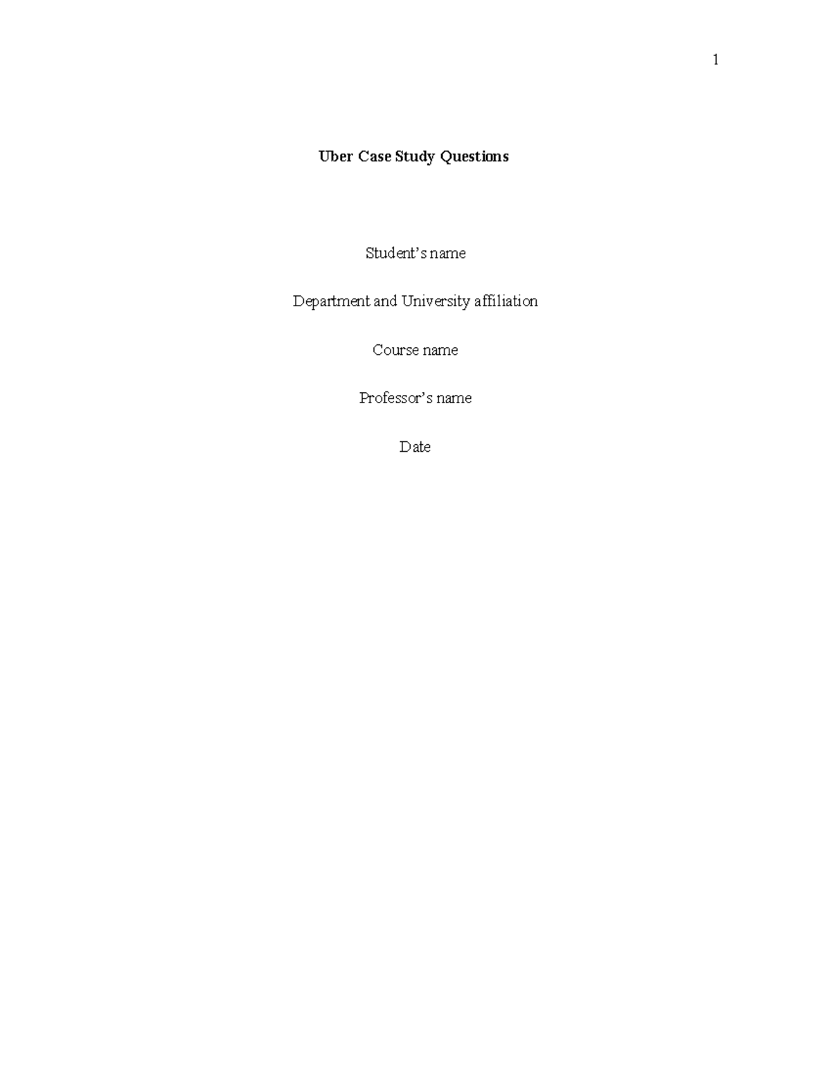 Uber edited - 1. What are the ethical challenges that Uber faces in ...