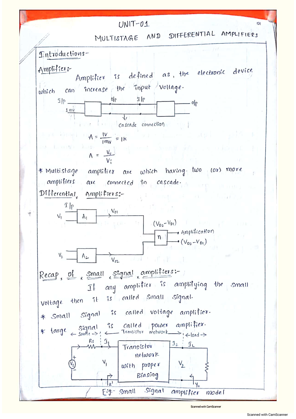 Analog Circuits Complete Notes - Electronics and communication ...