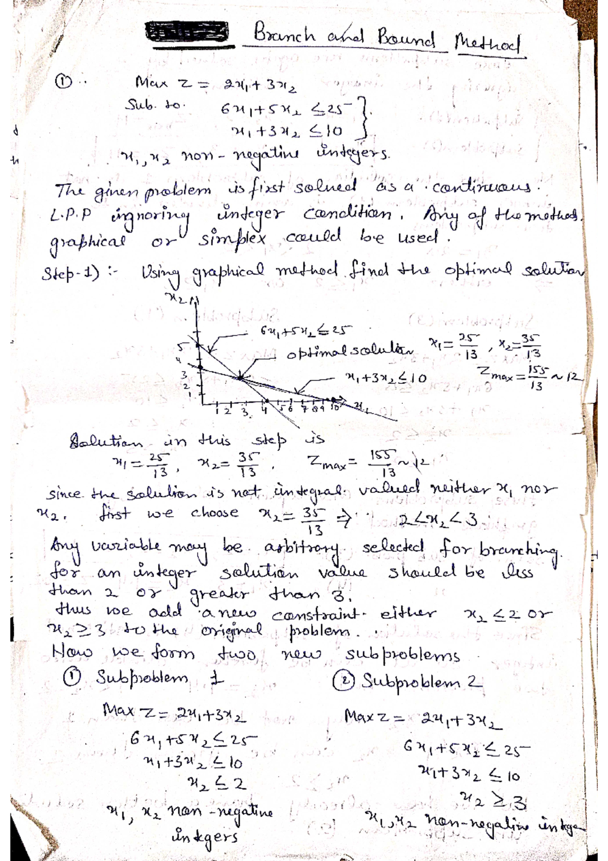 Operational research - Engineering Mathematics-4 - Studocu