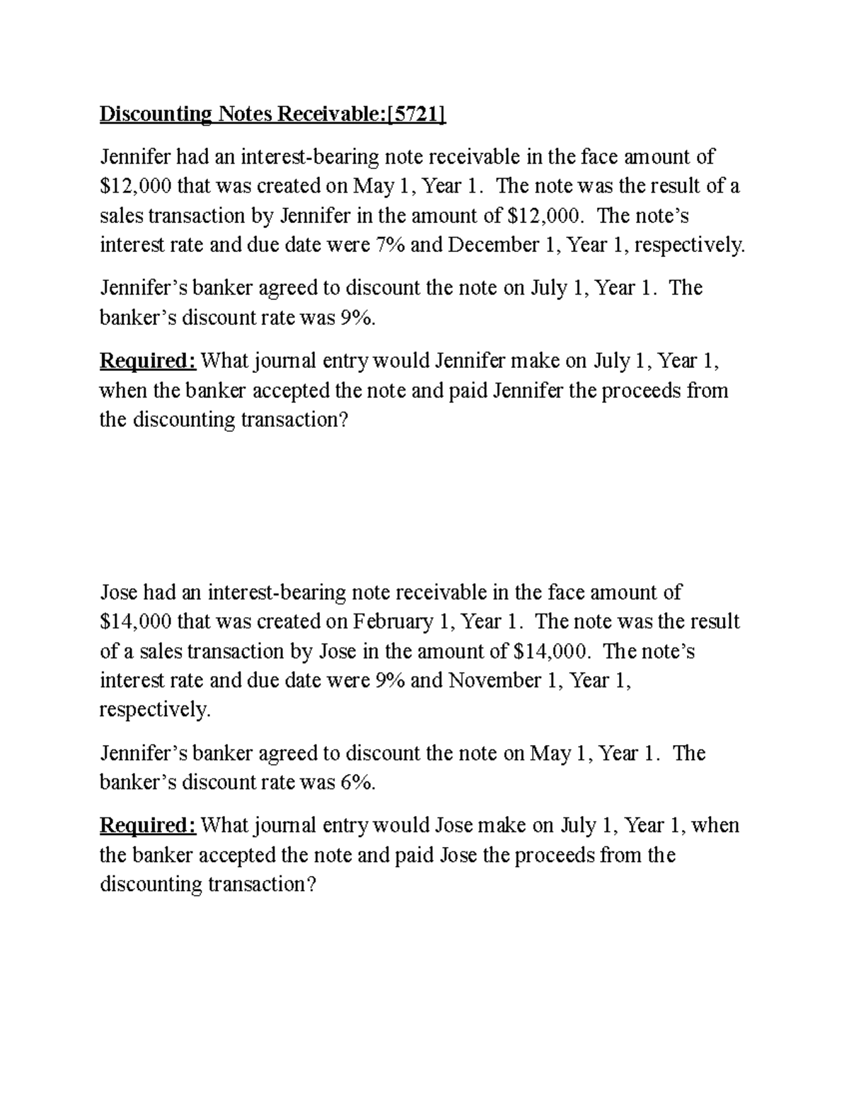 5721 Discounting Notes Receivable - Discounting Notes Receivable:[5721 ...