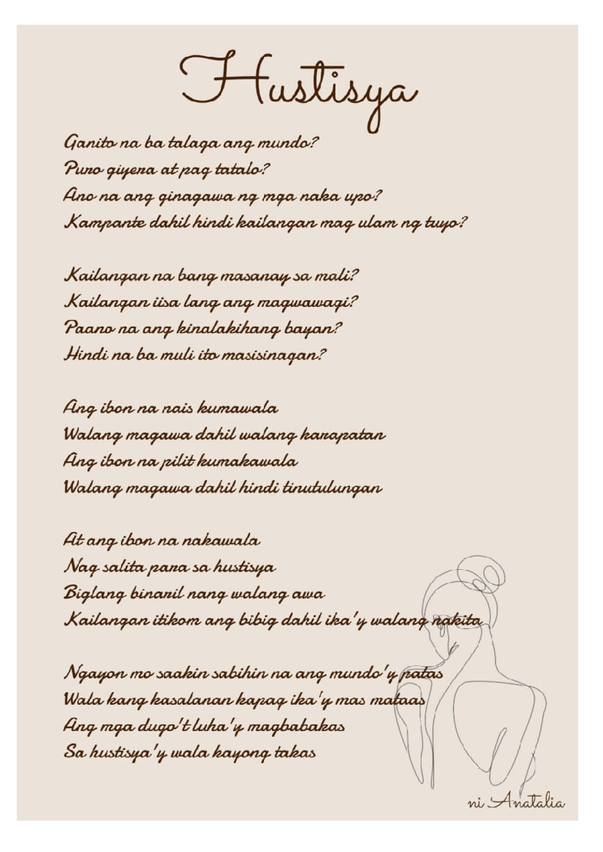 Tula - tula - Hustisya Ganito na ba talaga ang mundo? Puno giyera at ...