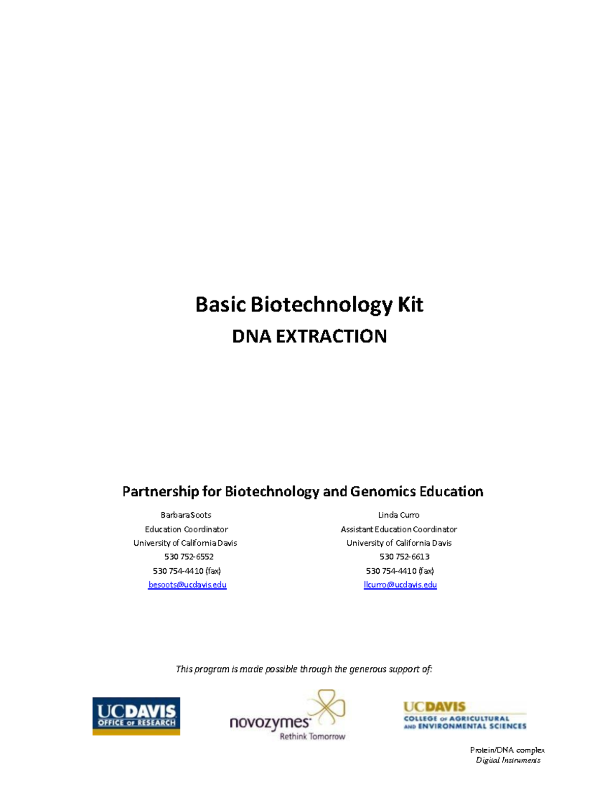 DNA Extraction from Strawberry Banana Kiwi Laboratoy - Basic ...
