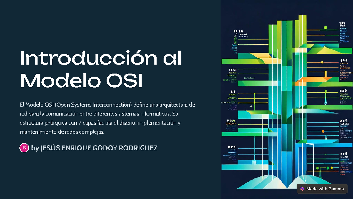 Introduccion al Modelo OSI - Introducción al Modelo OSI El Modelo OSI (Open Systems ...