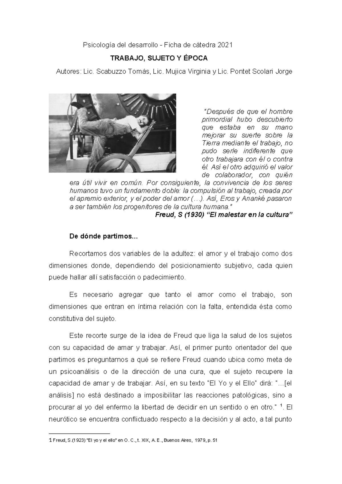 Trabajo, Sujeto Y Época c6fd434ab925e54c335d6cf8773ba2bf - Psicología ...