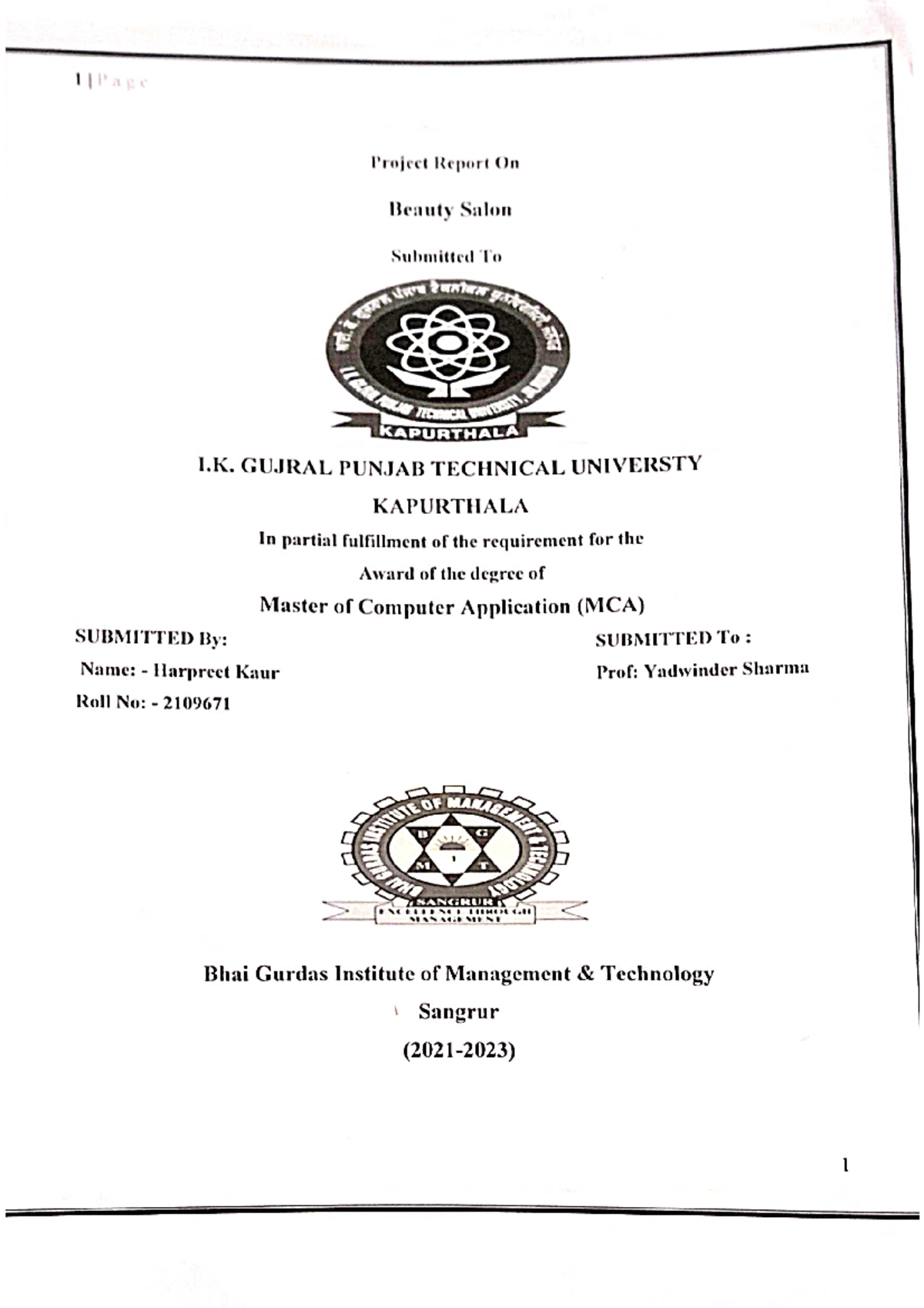 1 - yfcsdfcxd - Bcom - Studocu