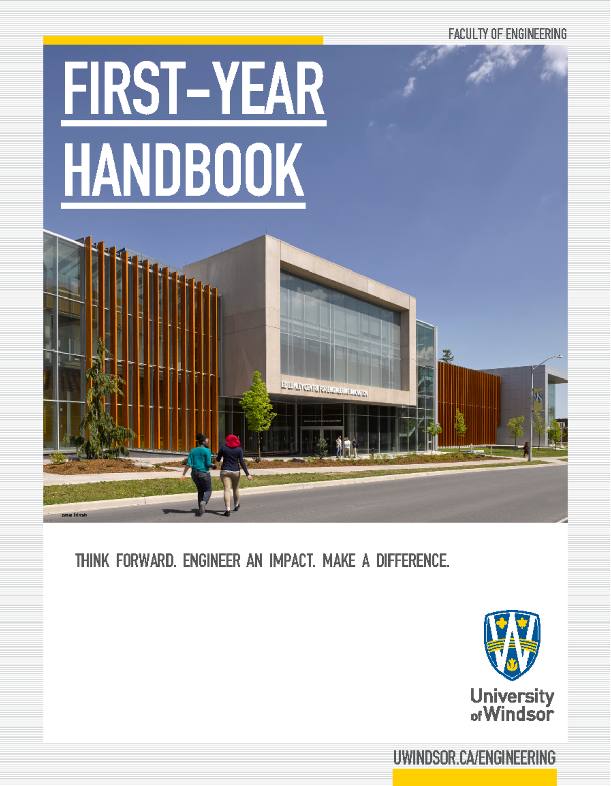 FACULTY OF ENGINEERING HANDBOOK - Fii UWINDSOR/ENGINEERING FACULTY OF ...