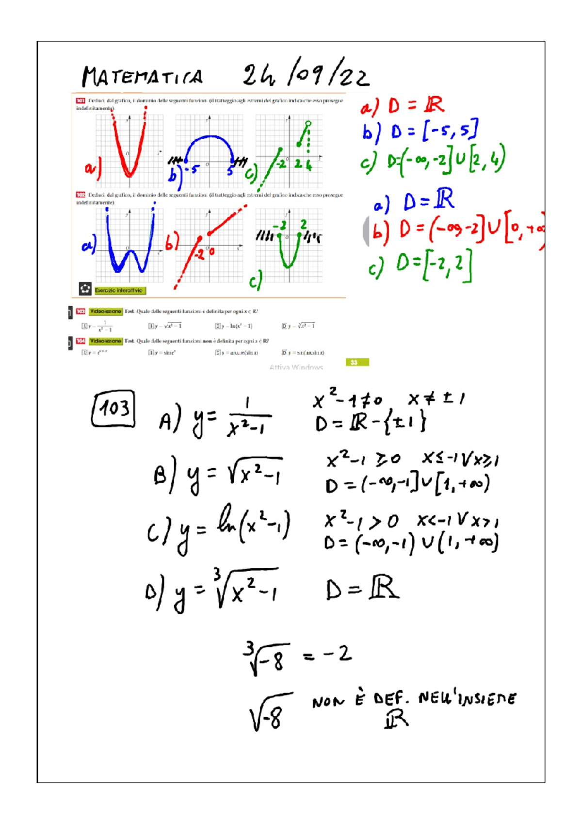 Matematica e fisica liceo scientifico antonio pacinotti - Matematica ...
