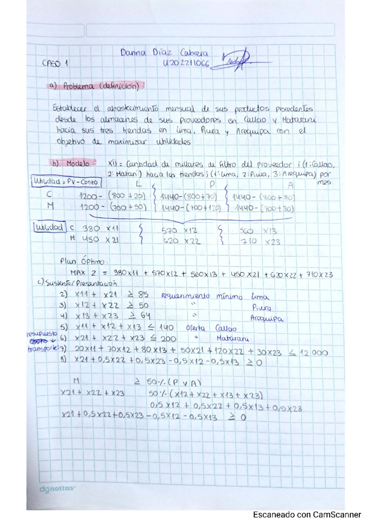 Acreditación 1 resolución - Danna Diaz Cabrera CASO 1 U202211066 a ...