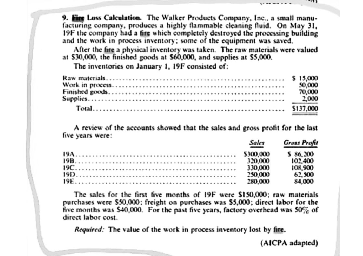 MTQ (WIP fire loss) - nothing - 9. Fire Loss Calculation. The Walker ...