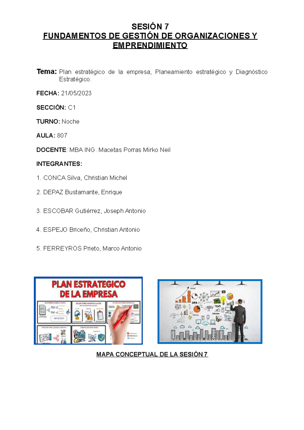 Sesión 7 - dsdafrdsfs - SESIÓN 7 FUNDAMENTOS DE GESTIÓN DE ...