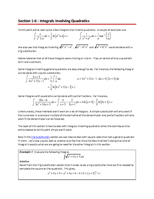 Calc II Integration Strategy - Warning: TT: undefined function: 32 ...