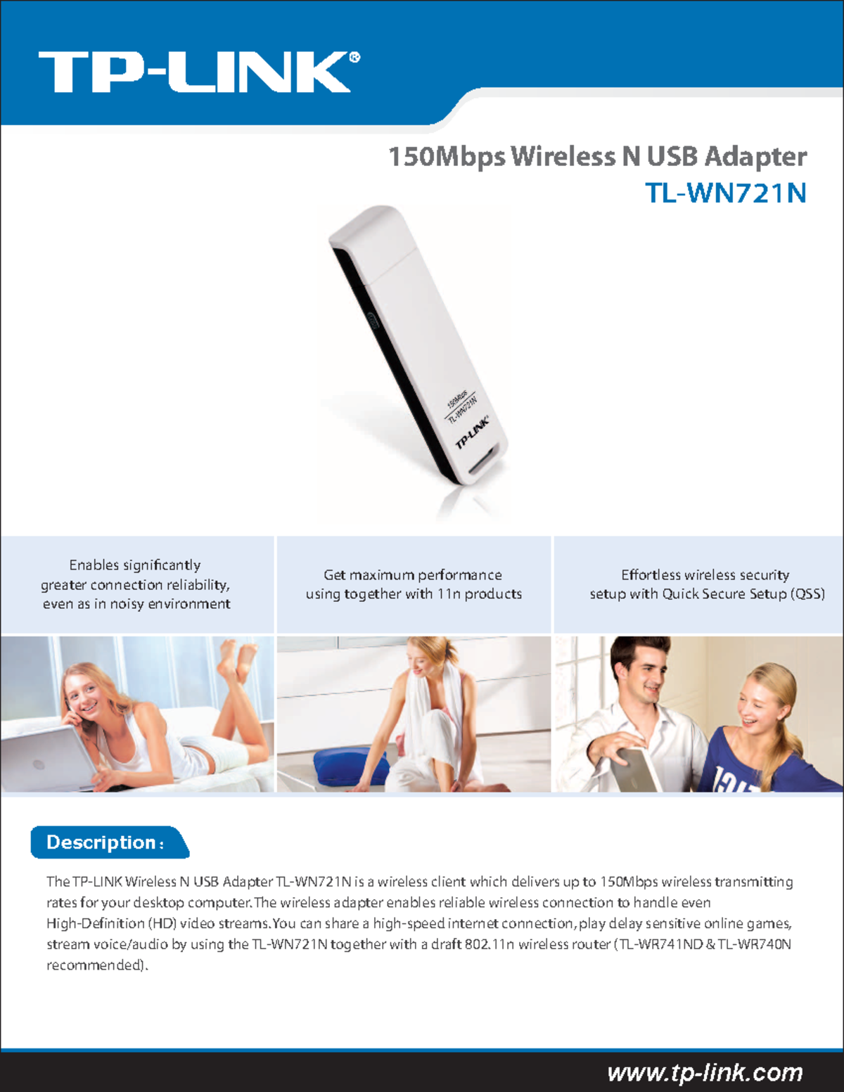 TL WN721N 2011 07 - base teorica - tp-link Description： The TP-LINK ...