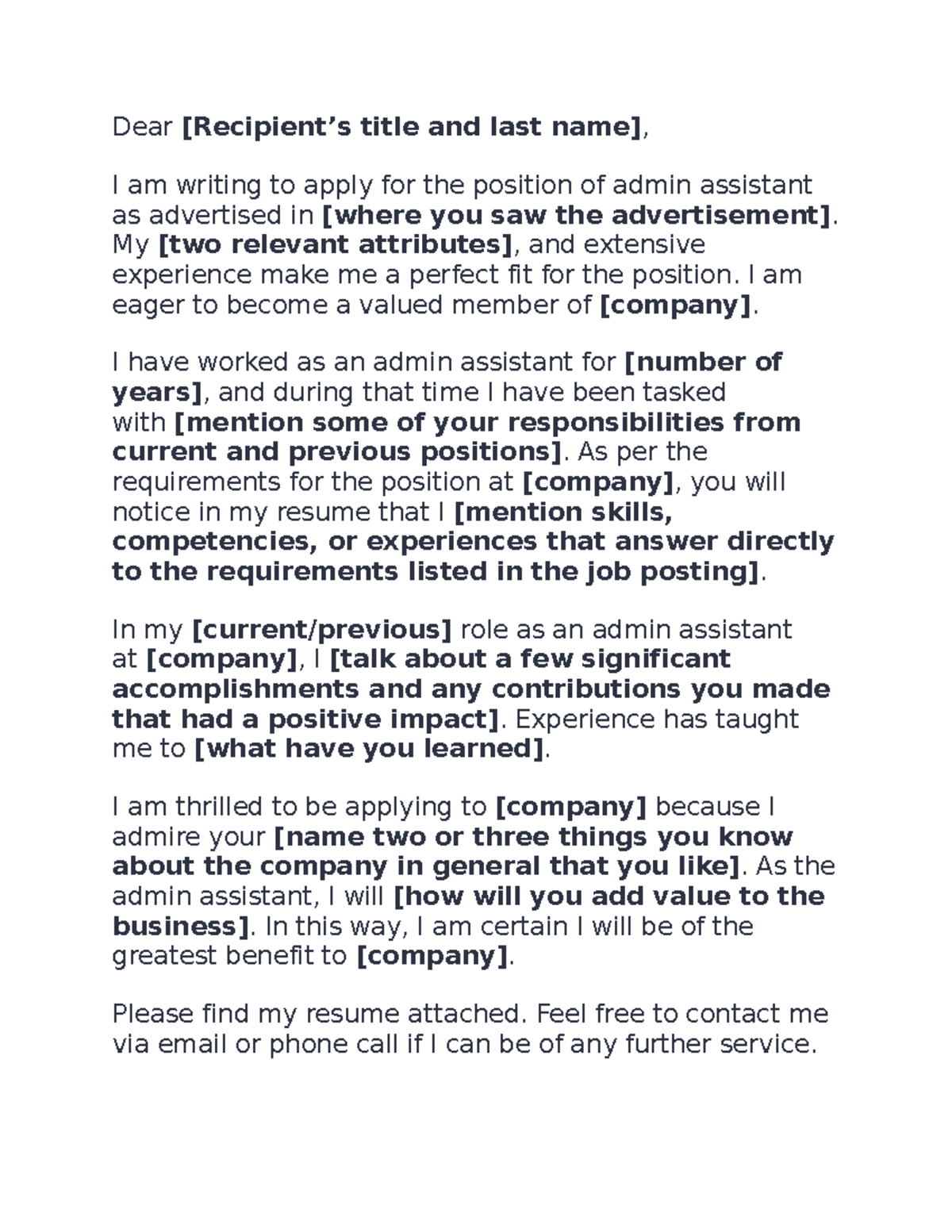 Dear - ako ay may lobo - Dear [Recipient’s title and last name], I am ...