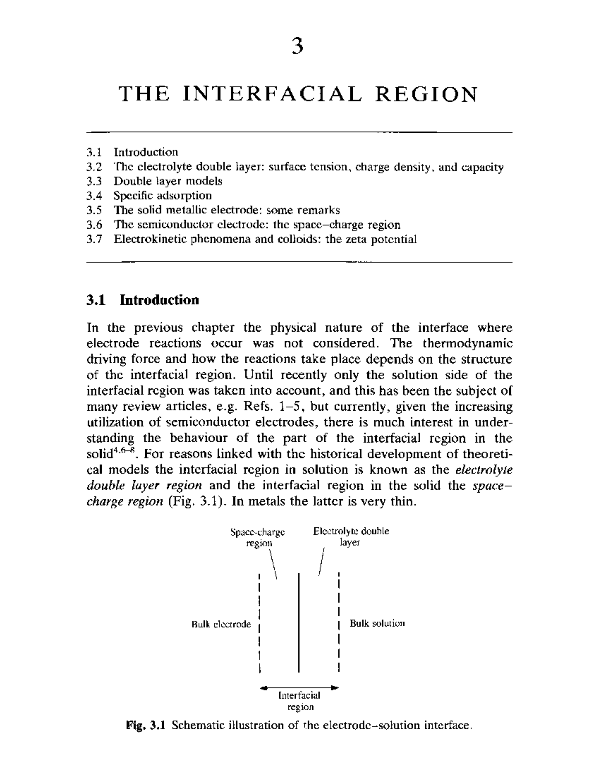 THE Interfacial Region - Electrochemistry - Studocu