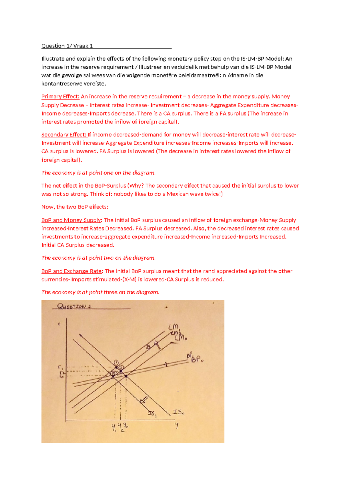 Activity Four Memo 2 - Exam questions for preparation - Question 1 ...
