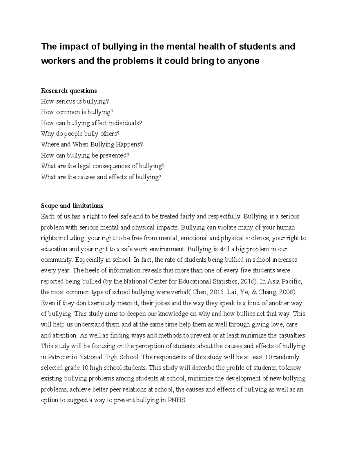 Jhazper-bullying-4 - Yesss - The impact of bullying in the mental ...