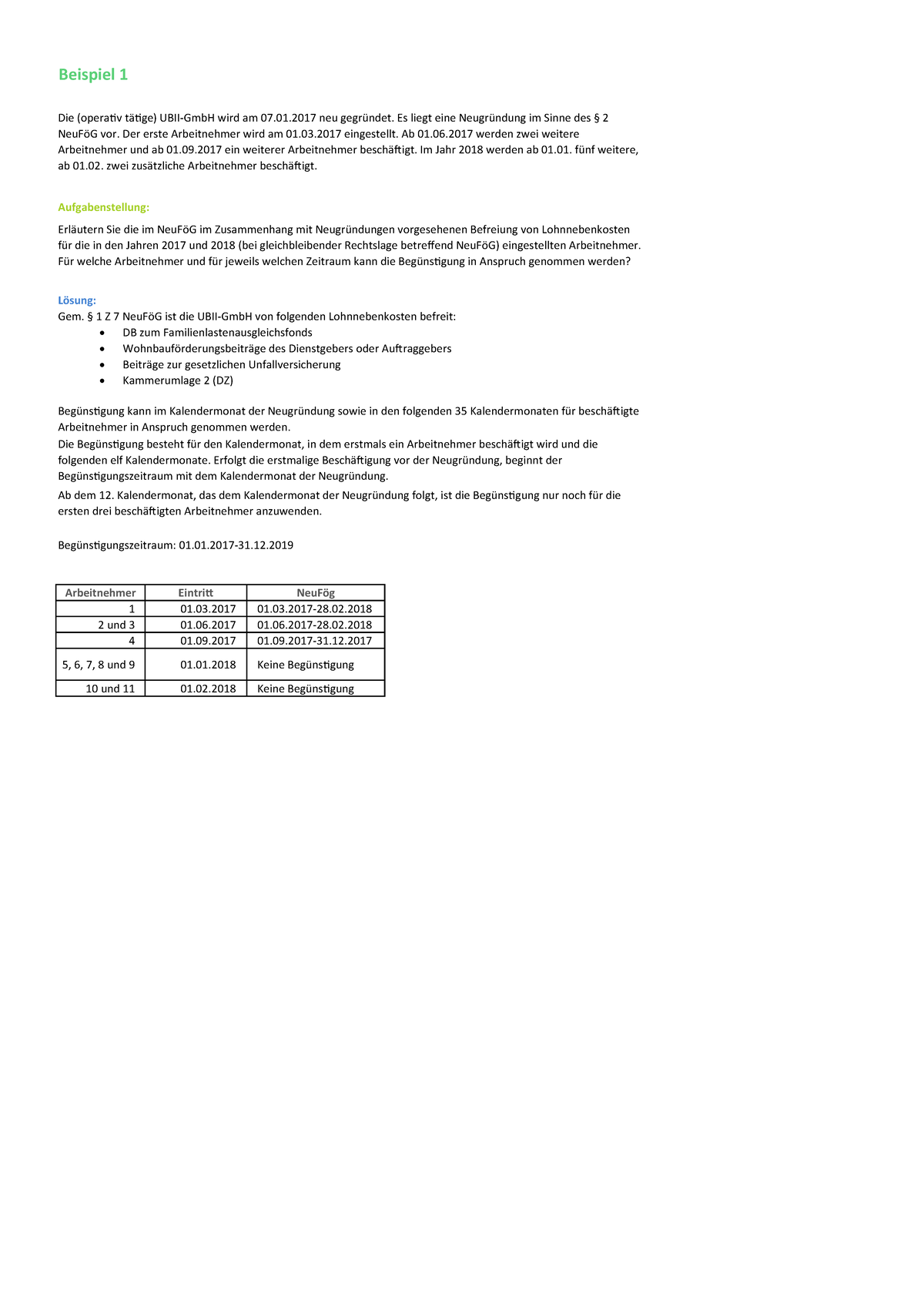 Loesungen Beispiele UBII - Warning: TT: undefined function: 32 Aufgabenstellung: Lösung: Gem ...