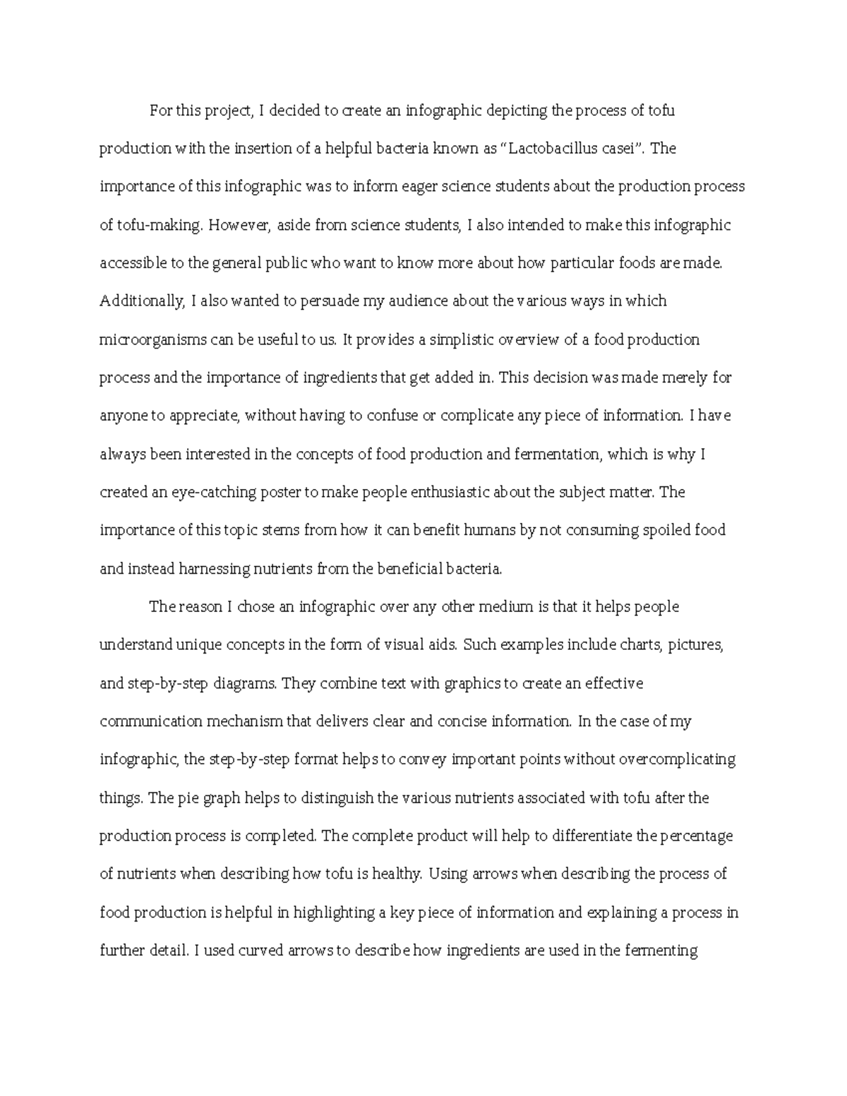 Multimodal Essay - For this project, I decided to create an infographic ...