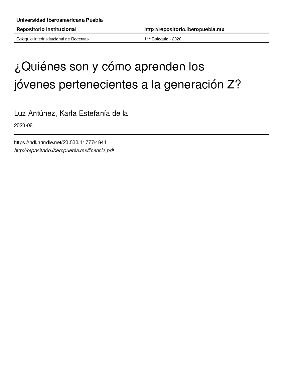 PIP DE LA LUZ Karla E CS - vhhff - Universidad Iberoamericana Puebla ...