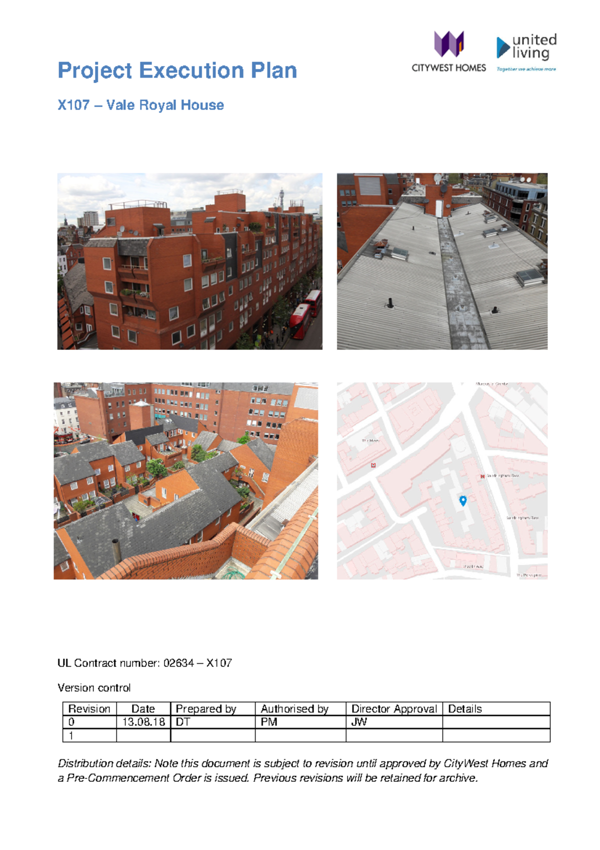 13 08 2018 Vale Royal Major Works - Project Execution Plan - X107 ...