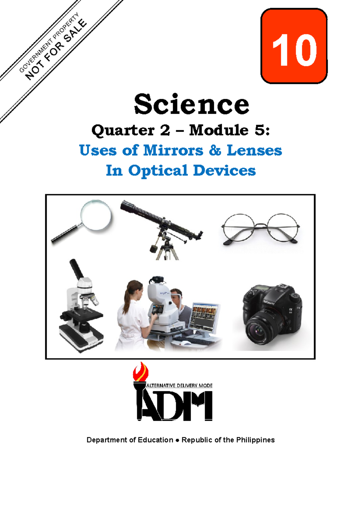 mirrors and lenses - Science Quarter 2 – Module 5: Uses of Mirrors ...