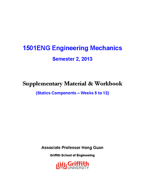 Workshop 01 - Practice sheet - ENGR Numerical Methods in Engineering Workshop 1 Preliminaries ...