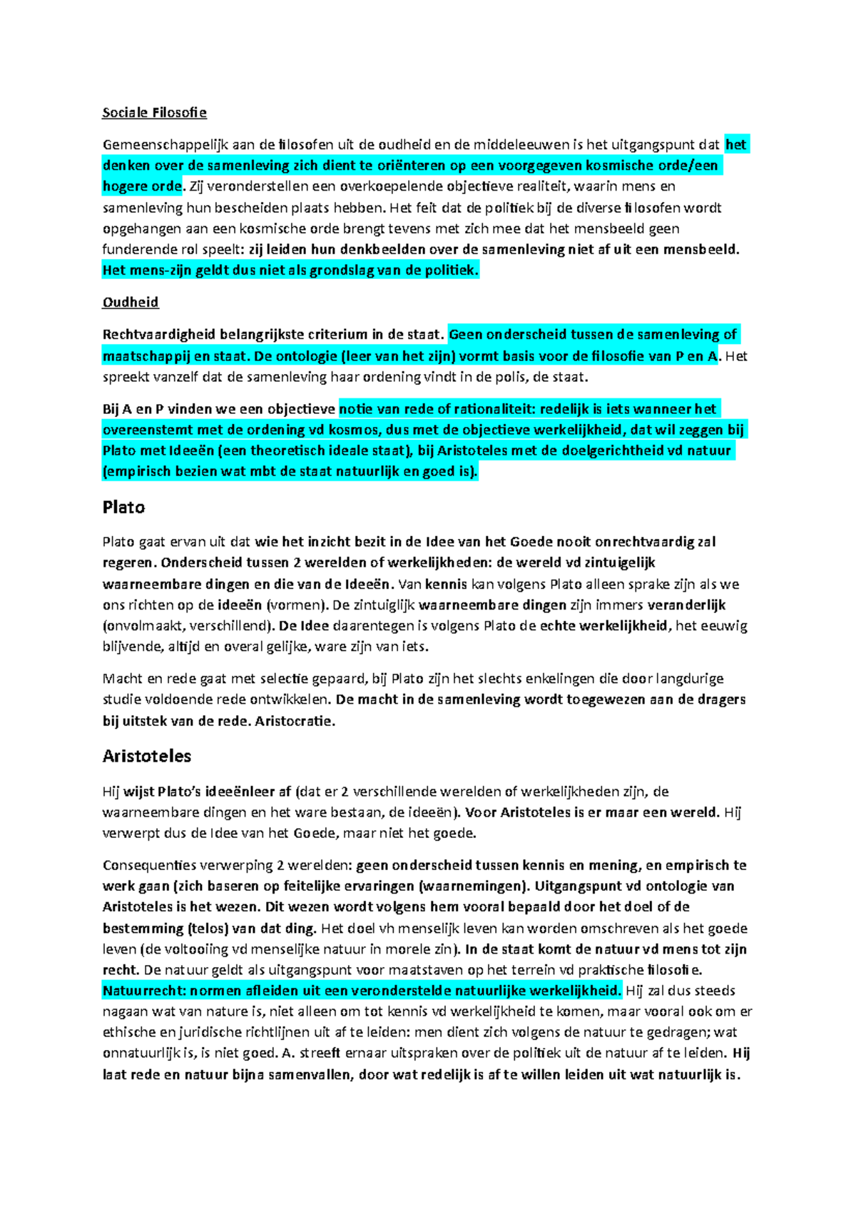 Sociale Filosofie - overzicht per filosoof - Sociale Filosofie ...