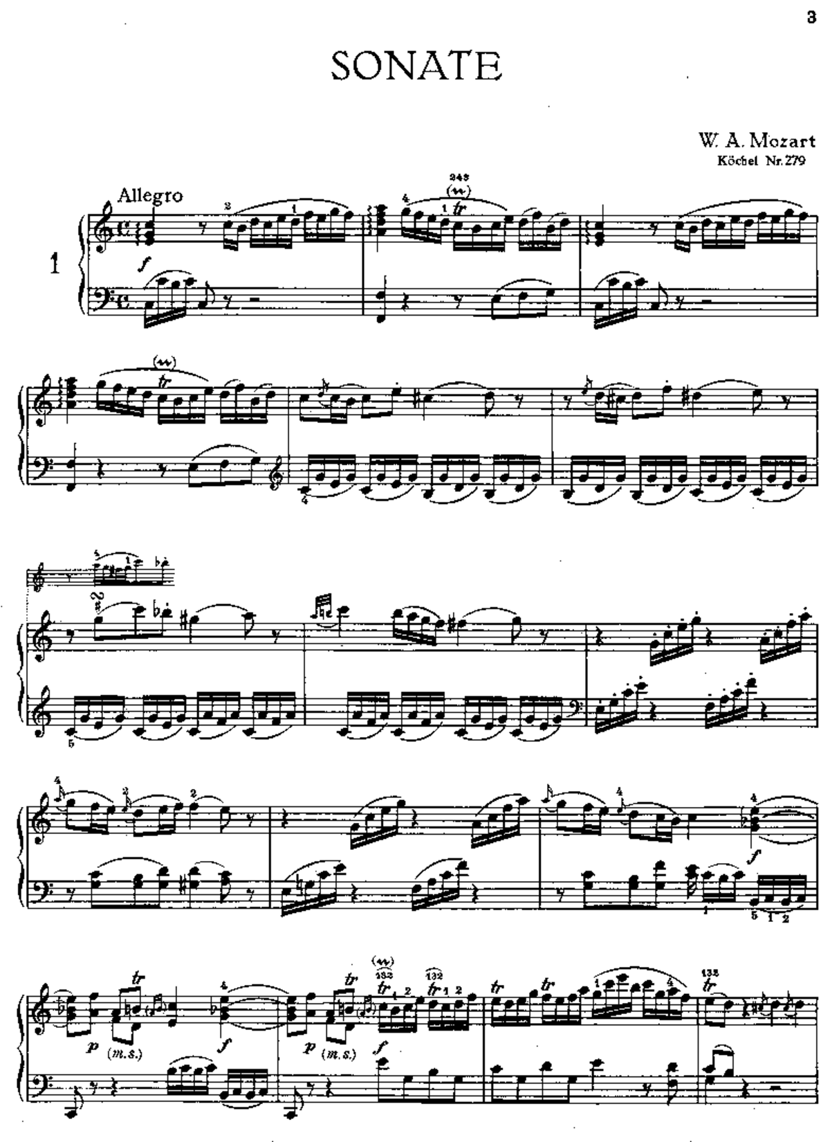 Mozart - piano sonata no - danza - Studocu
