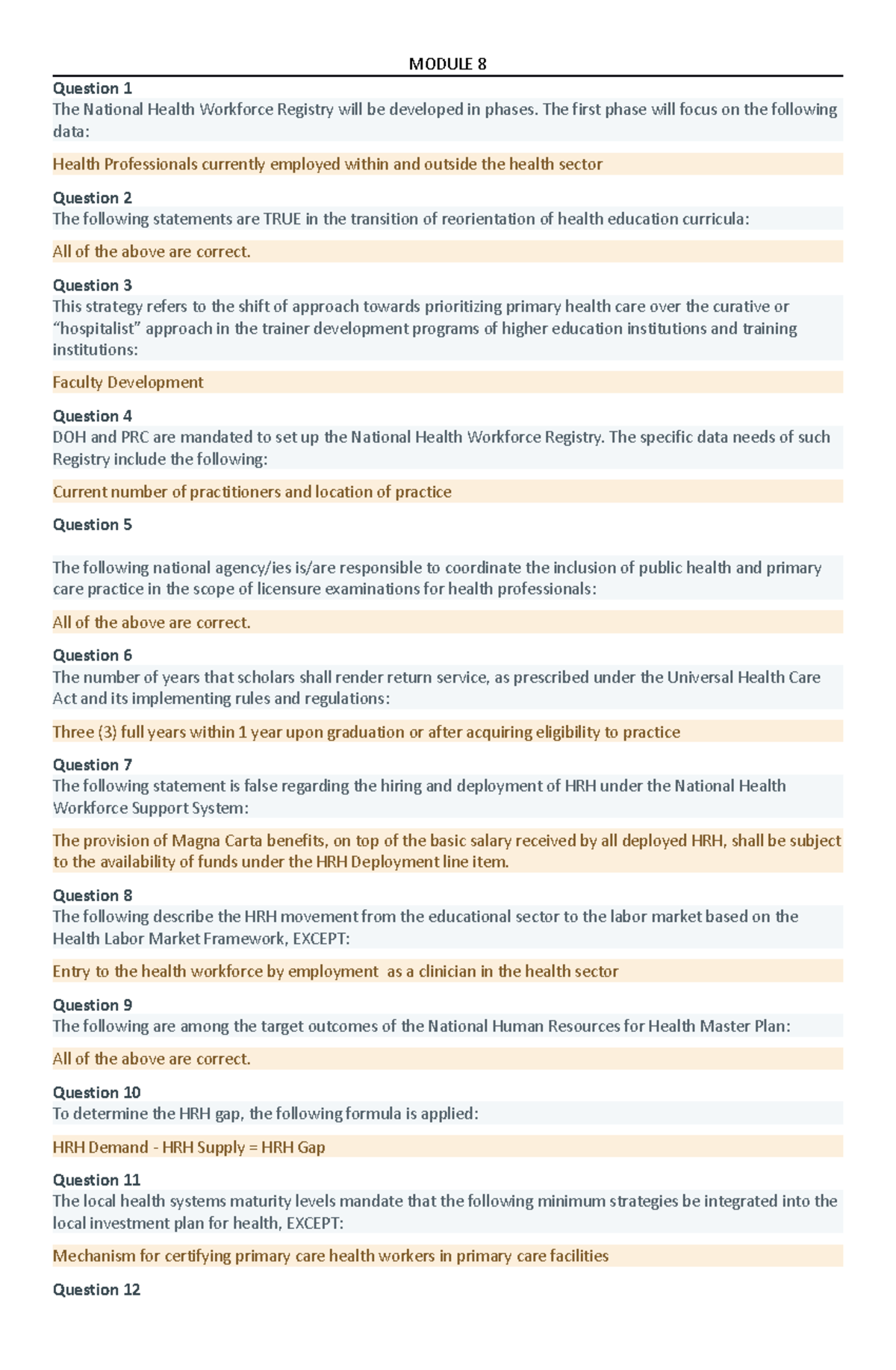 Module-8 - ww htis iwll help you - MODULE 8 Question 1 The National ...