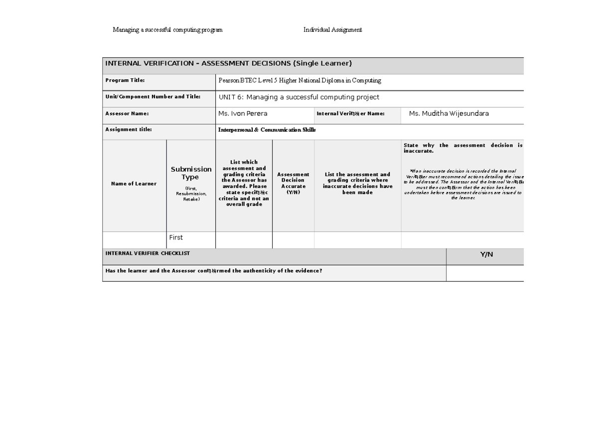 Mscp Assignment Compress Pdf Managing A Successful Computing Program Individual Assignment