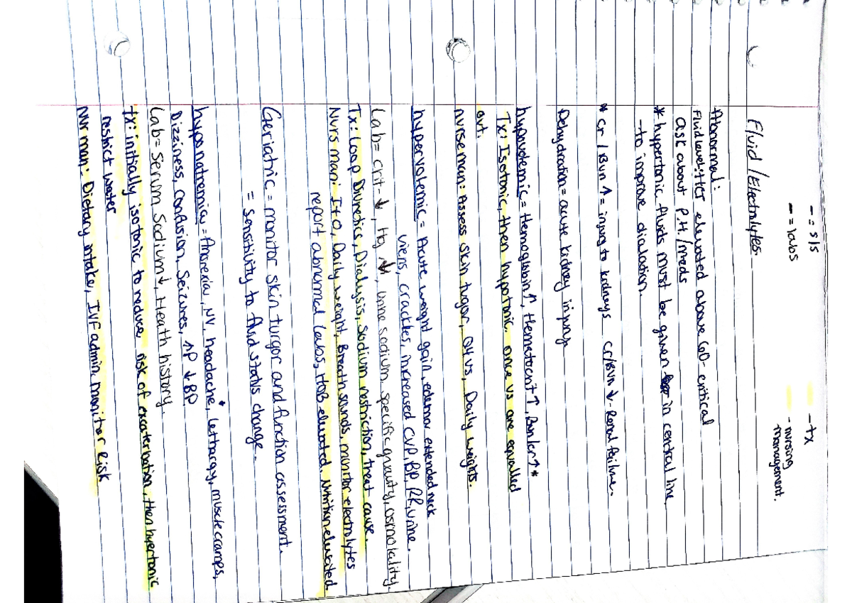 Image to PDF 20241028 13 - labs nursing management. Fluid Abnormal ...