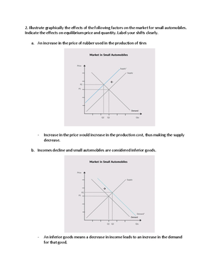 MAN ECON Assign 1 - Assignment Module 1 Direction: Read and analyze each statement carefully and ...