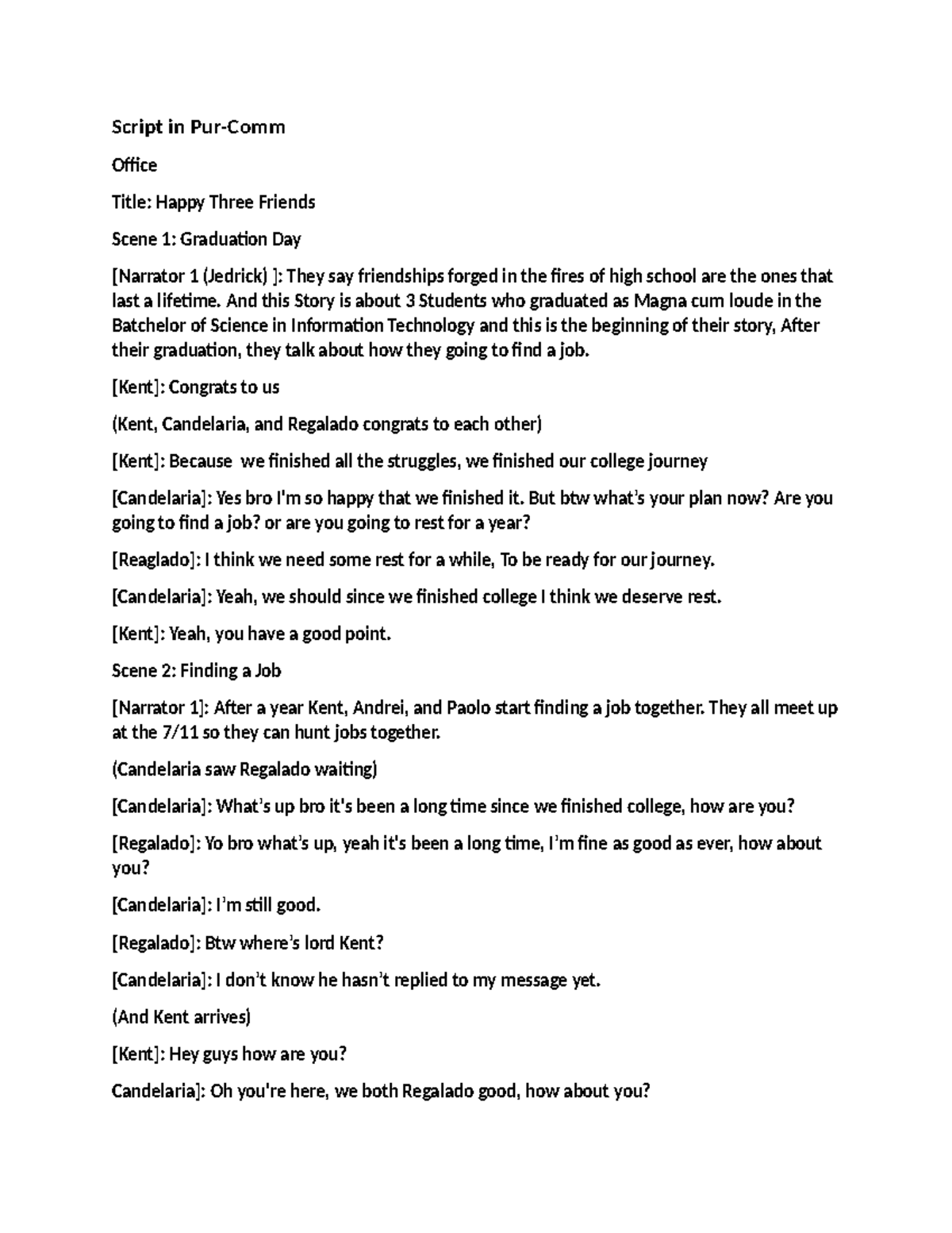 Script-in-Pur - asdasdsad - Script in Pur-Comm Office Title: Happy ...