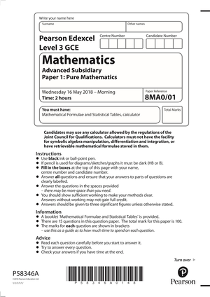 Unit 2 revision pack - Unit 2 level 3 HSC year 1 - Unit 2: Working in Health and Social Care ...