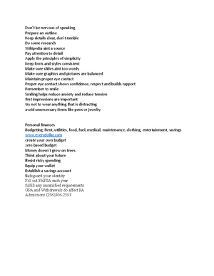 Copy of Infectious Disease Handout Complete - Student Name